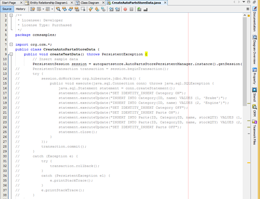 Working With Hibernate In Netbeans