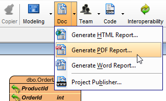 How to Produce Database Specification