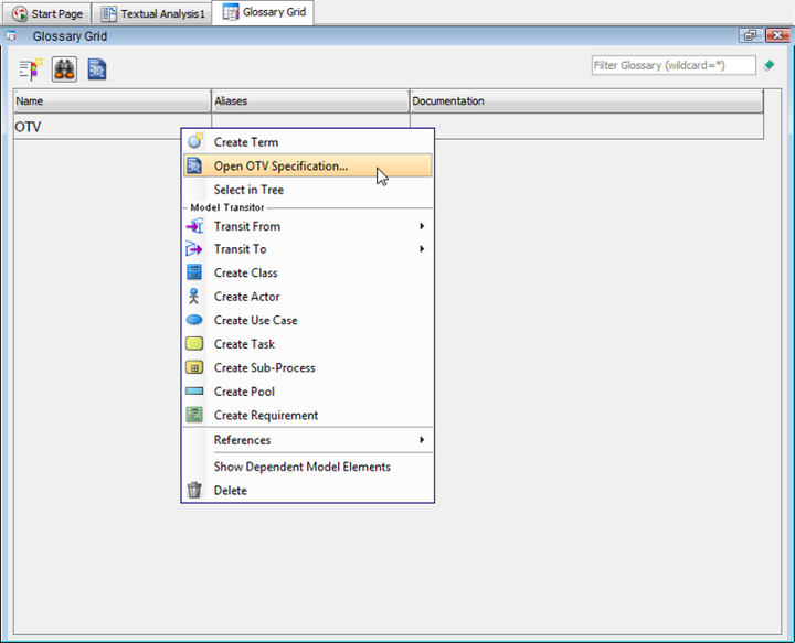 Data Dictionary from Textual Analysis