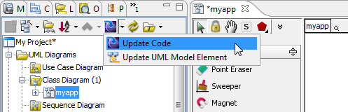 Begin UML Modeling in Eclipse